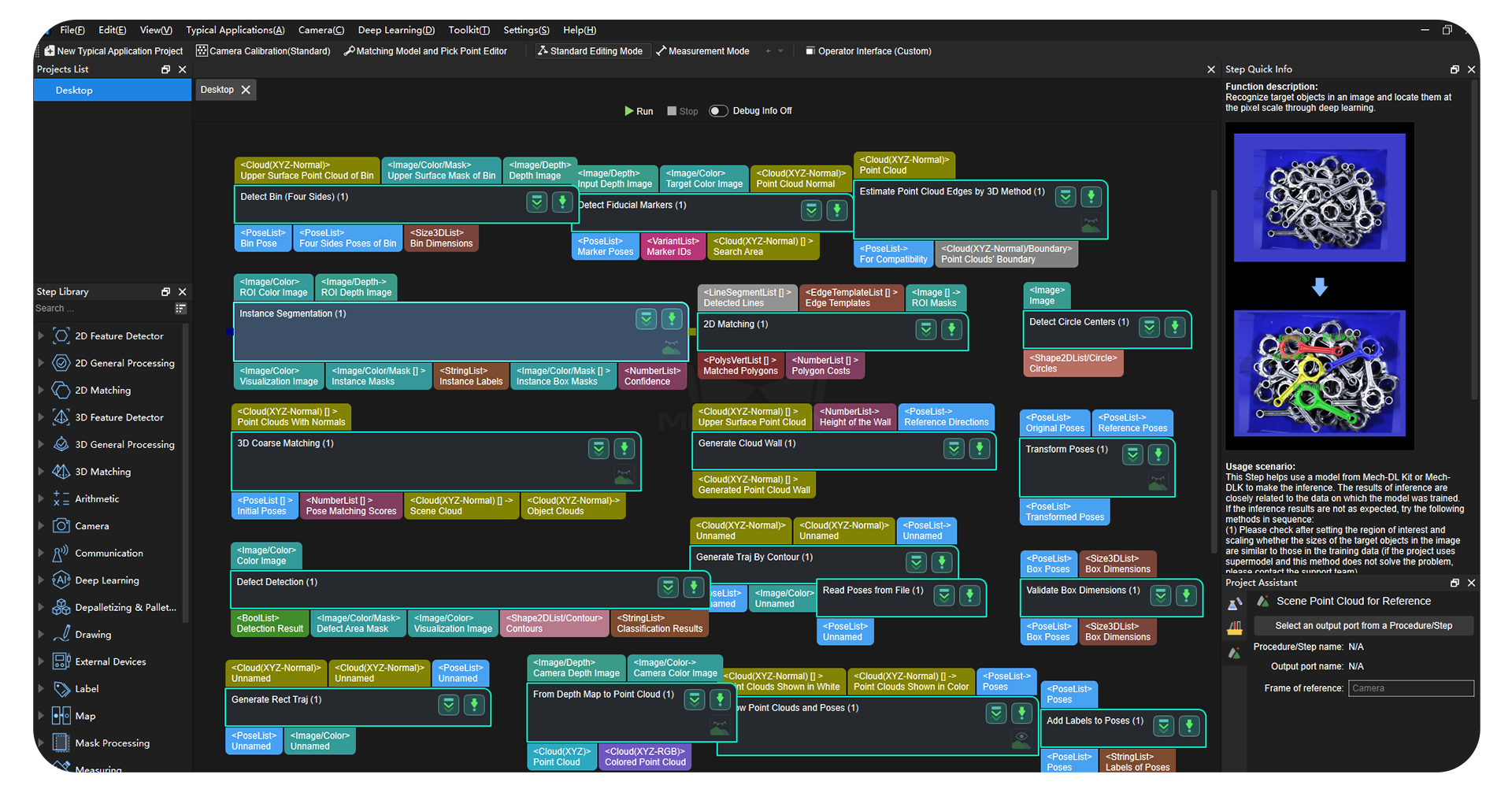 Mech-Vision Graphical Machine Vision Software | Mech-Mind Robotics